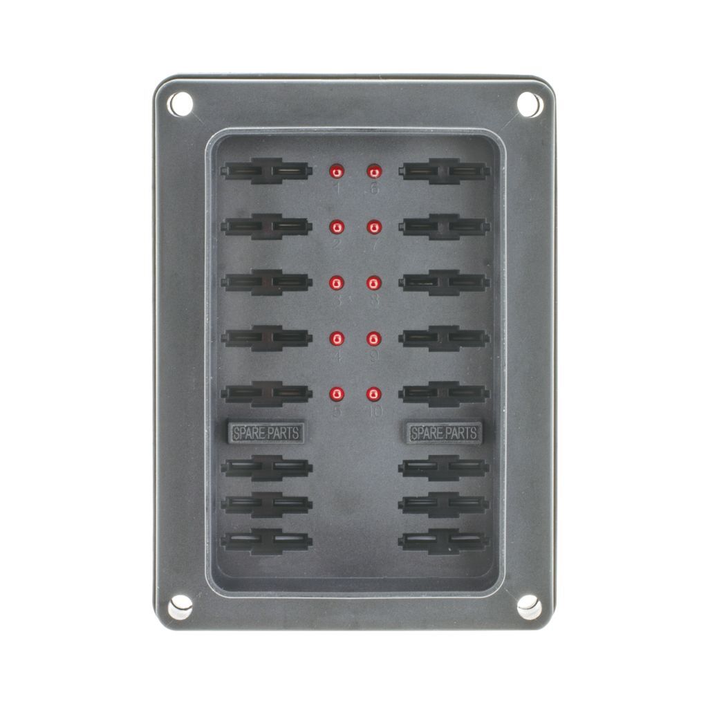 10 WAY WEATHERPROOF BLADE FUSE BOX – 4X4 Superstore